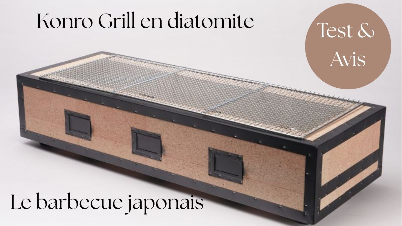 Test & Avis : Konro grill premium en diatomite japonais- nippon-grill